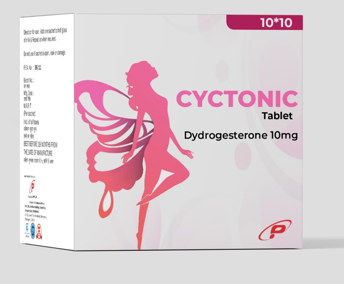 Dydrogesterone Tablet 10mg | Cyctonic | Best Product